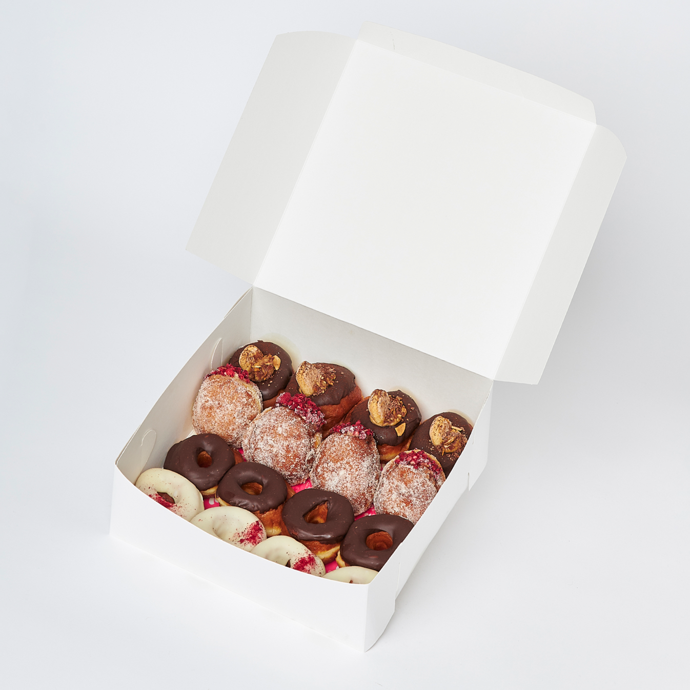 DOE Minis Assorted Box – Doe Donuts
